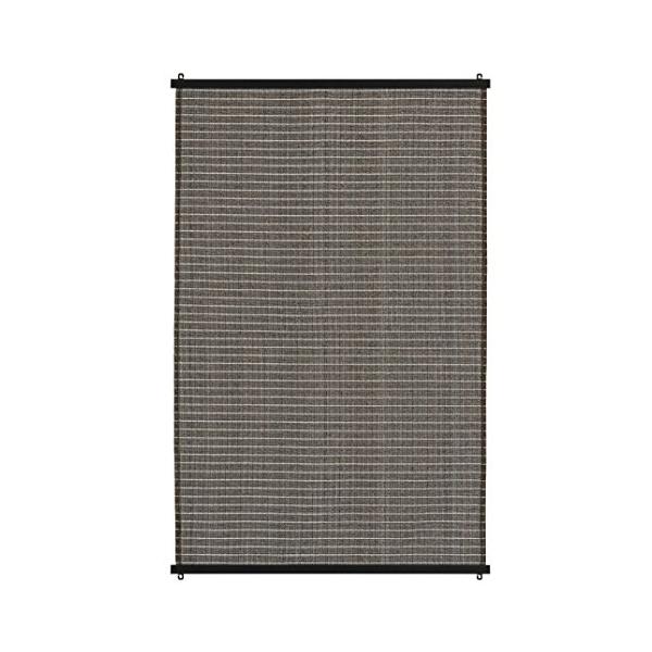 洋風・ブラウン 100×150cm JS-1015BR・・Size:100×150cm・生産国:中国・材質:生地/ポリエチレン、桟/塩化ビニール樹脂、キャップ/ナイロン・サイズ:約幅100x高さ120cm・UVカット率:約81%・遮光率:約80%