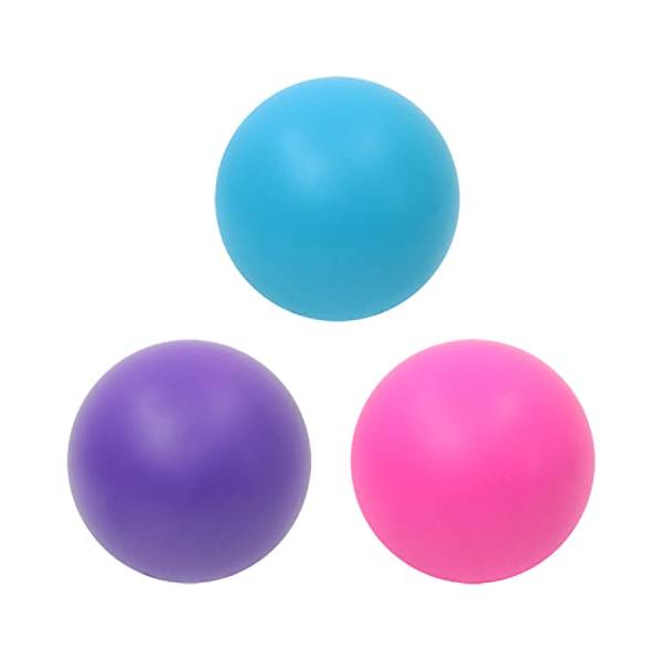 ソフトカラーボール(3P)・マルチ  U-13354・・Style:ソフトカラーボール(3P)・製品サイズ:(約)幅6.5×奥行6.5×高さ6.5cm・製品重量:(約)0.075kg・材質:PU・原産国:中国・対象年齢:3才以上