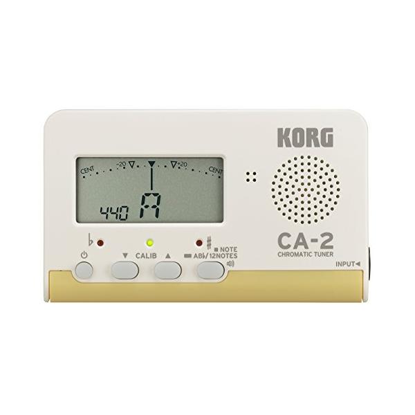 ・ノーマルカラー  CA2・・Color:ノーマルカラー・音名表示が大きく見やすい、液晶針式メーター。・スマートな軽量コンパクト・ボディ。・様々な楽器に適した充実のチューニング機能。・約200時間の連続使用が可能。