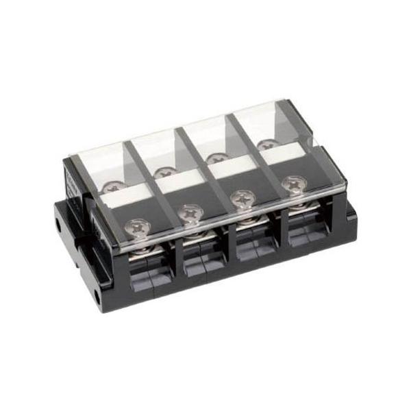 極数4・  TC100C04・・Style:極数4・サイズ:長さ×幅×高さ(mm):132×71×45.5 質量(g):470・定格:600V-130A・極数:4・端子ねじM8 / 商用周波耐電圧:2500V 1分間 / インパルス耐電圧:...