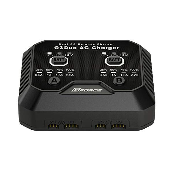 ・ブラック  G0318・LiPo/LiFe/LiHVバッテリー用充電器。