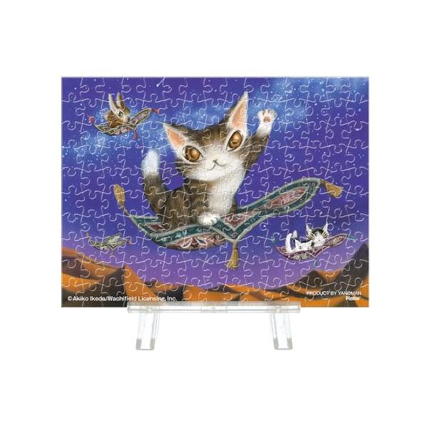 150ピース 砂漠の流れ星-/-/2308-66・Style:150ピース 砂漠の流れ星・150ピース/透明ピースパズル・完成サイズ：7.6×10.2cm・手のひらに乗るくらいの小さなイーゼルに可愛らしく飾ることが出来るミニチュアサイズのジ...