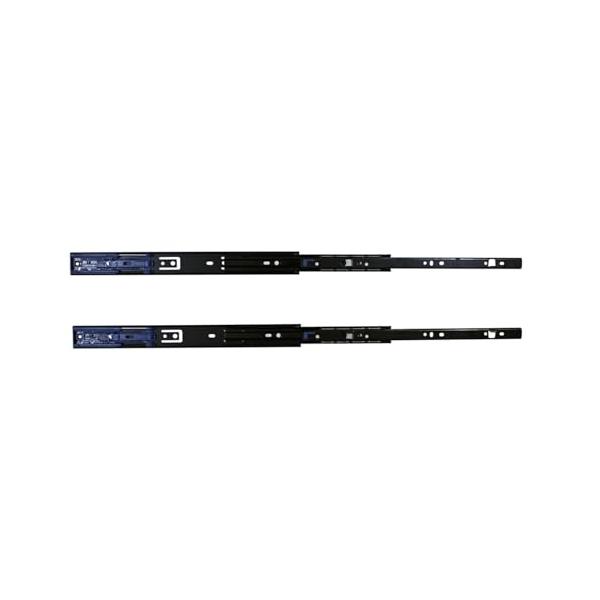 ダンパー付きブラック/幅36mm×長さ350mm/K1220-35B・Style:ダンパー付きColor:ブラックSize:幅36mm×長さ350mm・パッケージ個数:1・細幅の36mmタイプ・ダンパー付きで引き出しがやさしく閉まるので安全...