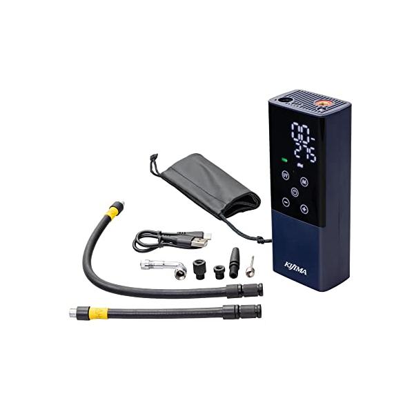 ポンプ本体・ネイビー オールインワンモデル 302-3231・・Style:ポンプ本体PatternName:新オールインワン・自宅での空気圧チェックからツーリング先でも使える大人気のスマートエアポンプが更に快適に使えるセットになりました。...