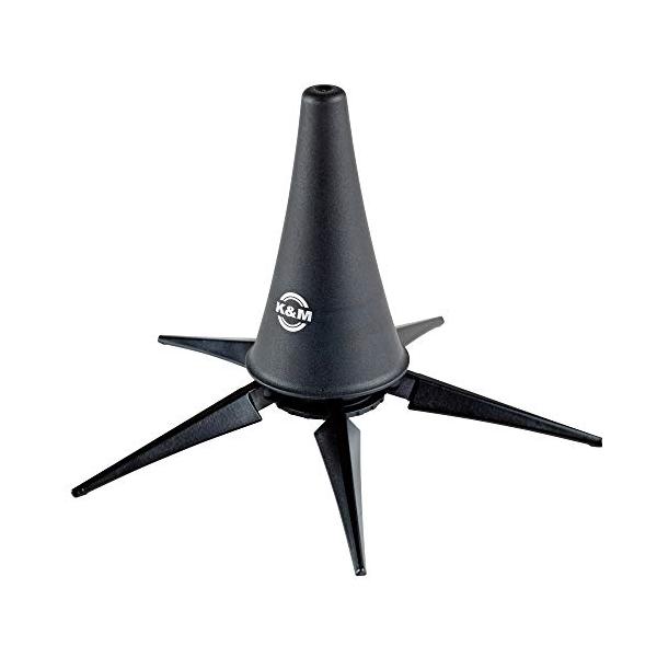 ・ブラック  15228.000.55・・PatternName:単品・世界のトップブランドとして、最高の品質と信頼のスタンドメーカー『K&amp;M』。・ベル内収納型のクラリネットスタンド。ベルと下管を個別に収納するケースにも対応したショ...