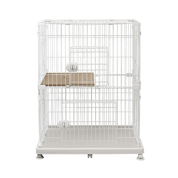 ・ナチュラル 2段 PEC-902V・・Color:ナチュラルSize:2段・商品サイズ（cm）：幅約93×奥行約63×高さ約121（キャスター含む）・材質／線材：スチール（エポキシ樹脂塗装）／棚板：合成樹脂化粧パーティクルボード（メラミン...