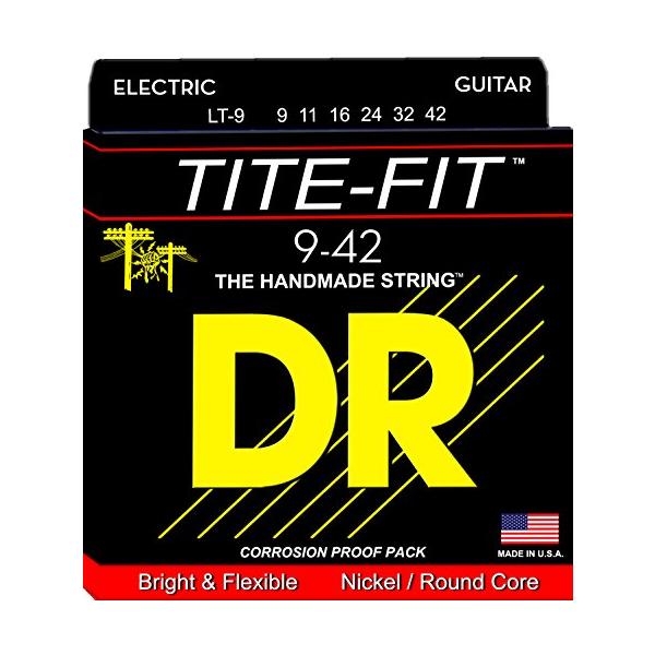 09-42 LIGHT・6弦 1SET LT-9・・Color:6弦Size:1SETStyle:09-42 LIGHT・tite-fitシリーズ・スタイル:lite・ゲージ:9 11 16 24 32 42・気化性防錆フィルムの世界的ブラ...