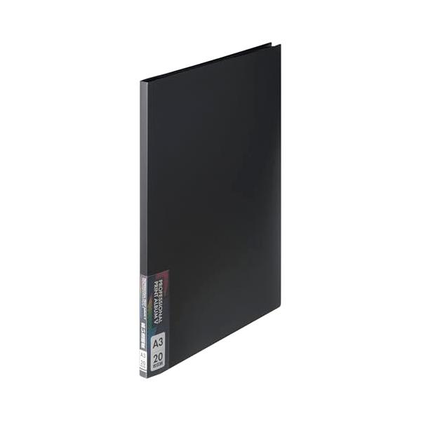 単品ブラック/A3/ADP5-A3BK・Size:A3Style:単品・写真を本来の色味でそのまま美しく見せる新採用フィルムポケットと、色鮮やかに引き立てる黒台紙を使用したプロフェッショナル仕様の大判プリント用アルバム。・写真を入れるポケッ...