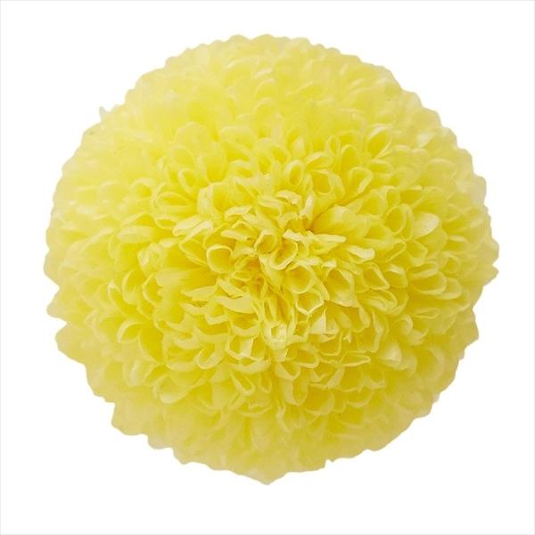 ポンポン菊・ミディ モーニングイエロー 02646-501【プリザーブドフラワー・プリザーブド　花材】9輪入り直径3.2-4cm＊自然の生花や植物を原料としています。サイズ、色、形などは同一ではありません。＊表示について《検索ワード》プリザ...