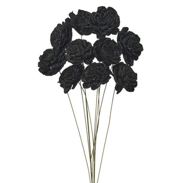 ソーラーローズ１束10本約25cmL花径：約4cm防虫加工＊自然の生花や植物を原料としています。サイズ、色、形などは同一ではありません。＊表示について《検索ワード》プリザーブドフラワー　ドライフラワー　花材　資材　大地農園かざい　卸　問屋　...