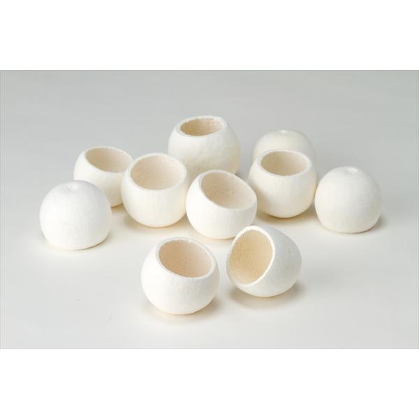 ベルカップ 白 85690-0111袋（5個）サイズ　約5-8ｃｍ＊自然の生花や植物を原料としています。サイズ、色、形などは同一ではありません。＊表示について《検索ワード》プリザーブドフラワー　ドライフラワー　花材　資材　大地農園かざい　卸...