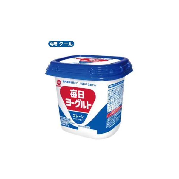 毎日牛乳　毎日ヨーグルトプレーン　400g×6個　クール便/ヨーグルト　yogurt　乳製品　送料無料