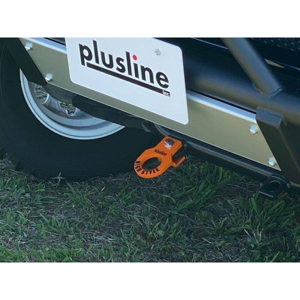 純正タイダウンに取り付けるエブリイ、エブリイワゴン（DA64W/V）専用の牽引フックです。HIGH STYLEのイメージカラーであるオレンジのペイントで、リフトアップ車のワンポイントにも最適なアイテムです！本体は強靭な9mm厚のスチール製！...