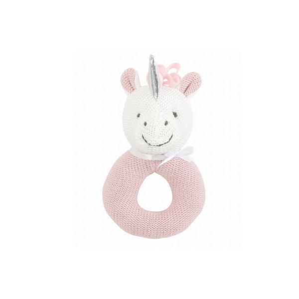 不思議な力を持つとされる伝説の生き物ユニコーンが可愛いラトルになりました。カラカラ音が鳴って赤ちゃんもごきげん！ ・サイズ　：19cm・素材　：綿　100％・原産地　: 中国【取り扱い方法】（洗濯機不可）液温30℃　弱い手洗いが良い。塩素系...