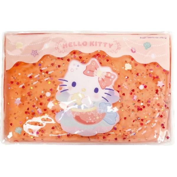 かわいいクールジェルピローです。発熱時や暑くて寝苦しい夜に。打撲や捻挫などのアイシングにといろいろ使えます。キラキラのラメ入りジェル★・サイズ：約W245×Ｈ170（mm）・パッケージサイズ：約W275×Ｈ220×D10（mm）・原産国：中...