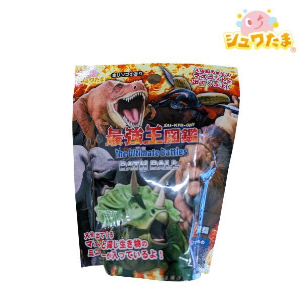 入浴剤の中からマスコットが出てくるよ。入浴剤から出てくるマスコットと同じ生き物のミニポスターが入っているよ。・サイズ：パッケージ：約W120×H145×D52mm　　ボール：約直径50mm・素材：マスコット：TPR・種類：全5種・生産国：中...
