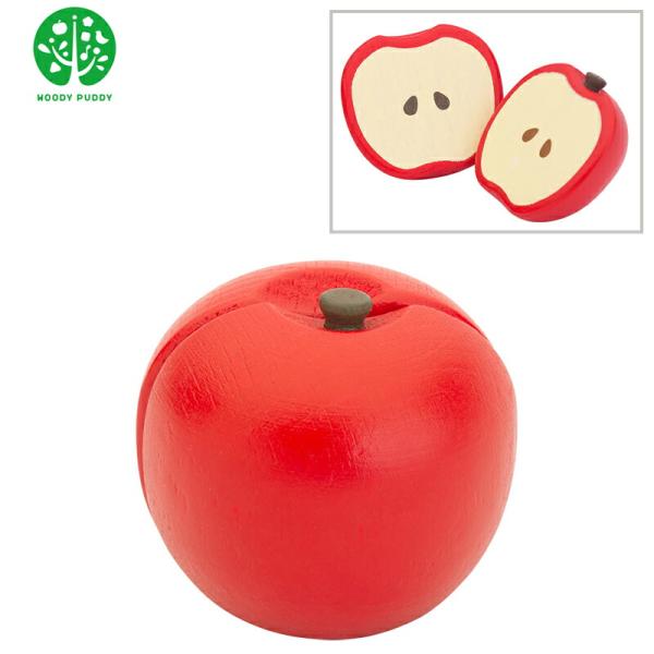 神戸発　磁石で何度もくっつくおままごと「ウッディプッディ」磁石が埋め込まれた新構造を採用し、断面デザインがリアルに再現されています。繰り返し遊んでも外れる心配がなく何度もサクサク、本格ままごとが楽しめます！・商品内容：本体×1個入り・対象年...