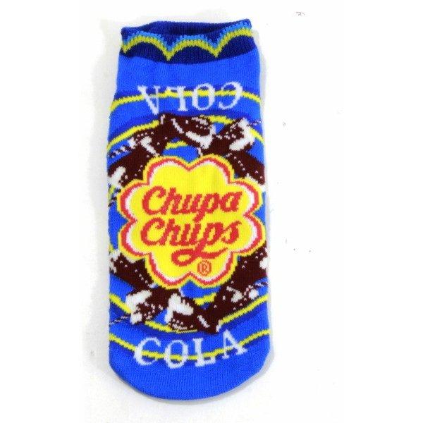みんな大好きお菓子のパッケージのかわいい雑貨シリーズ☆お馴染みのあのお菓子が靴下になっちゃった！！あのチュッパチャップスがデザインされたソックスです。見ているだけで美味しそう♪ 本物さながらのプリントデザインになっていてインパクト大です！ ...