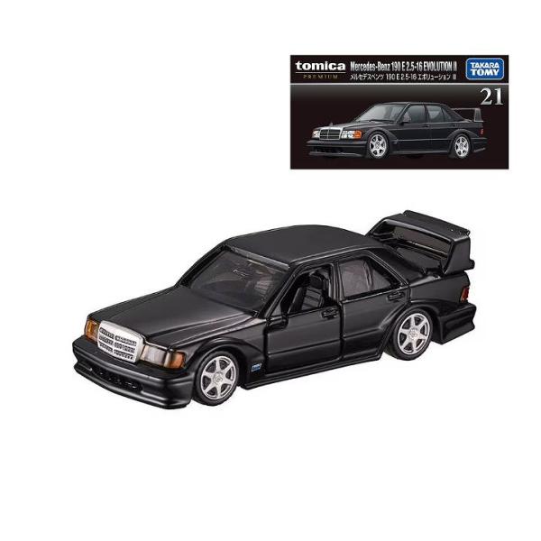 「メルセデスベンツ １９０ Ｅ ２．５−１６ エボリューションII」がトミカプレミアムになって登場！＜スケール＞1/62＜アクション＞サスペンション、左右ドア開閉【商品内容】トミカプレミアム本体(1)・パッケージサイズ：W78×H41×D3...