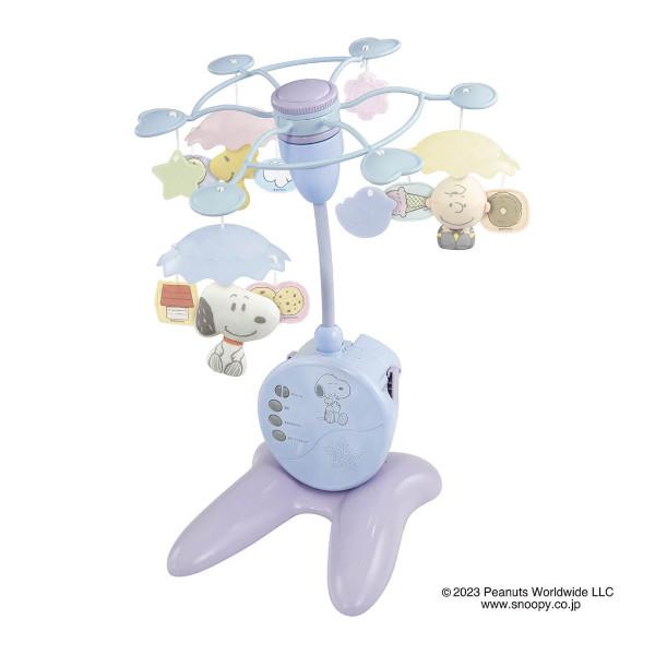 フロア、ベビーベッド、折りたたみベビーベッドの３WAYで使えるメリーです。ベビーベッドメリーからフロアメリーのチェンジは組み換え簡単！工具不要です。【商品内容】音声ユニット(1)、土台(1)、支柱(1)、支柱キャップ(1)、アームA(1)、...