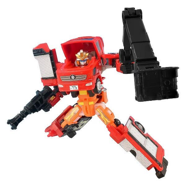 新しい消防のジョブレイバー『ファイヤブレイバー モリタ 多目的消防ポンプ自動車 ＭＶＦ』が登場！アーマービークル「モリタ 多目的消防ポンプ自動車 ＭＶＦ」が消防ジョブロイドと合体し、消防のロボット『ファイヤブレイバー モリタ 多目的消防ポン...