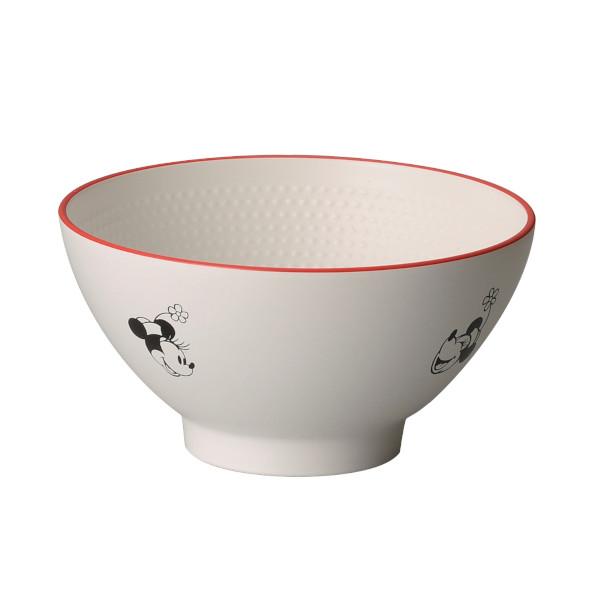 ディズニーの中でも特に人気のあるミッキーとミニーのキャラクターアートを使用した軽く丈夫な樹脂製食器です。電子レンジや食器洗浄機に対応した使い勝手の良いコレクションです。お子様のデイリーユースに、パーソナルギフトにおすすめです。・サイズ：φ1...