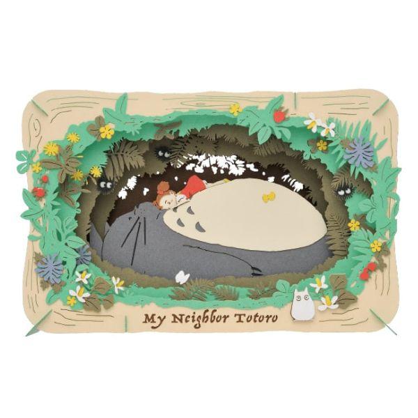 ペーパーシアターは登場するキャラクターの印象的な名場面を、レーザーで精密にカットされた紙を重ね合わせて作り上げるペーパークラフトキットです。スタジオジブリ作品「となりのトトロ」より、通常サイズの2倍の大きさのペーパーシアターが新登場です。※...