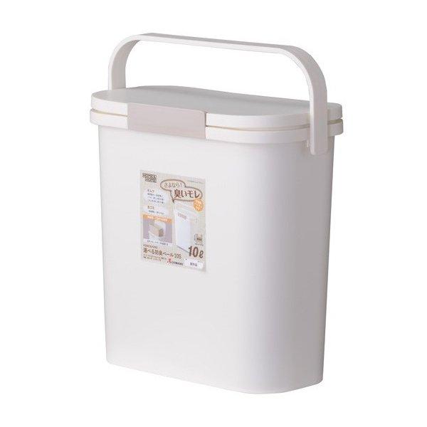 使いたい場所に「置ける」、「運べる」コンパクトな生ゴミバケツ10L  ※※メーカー直送品のため以下の点にご注意ください・他商品との同梱発送は困難です。他商品と一緒にご注文いただいた場合は別途送料がかかります。・ご注文後のキャンセル、商品変更...