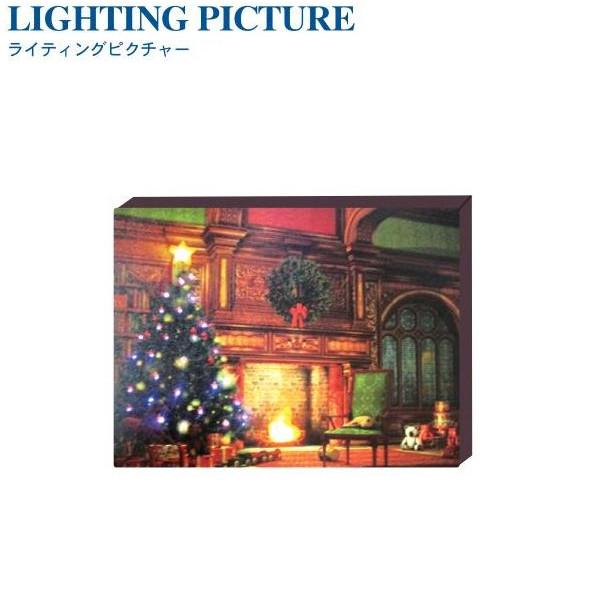 スイッチを入れるとキャンバスに描かれたイラスト中のLEDが光ります。お部屋の中に素敵な光の風景を飾ってお楽しみいただけます。●商品サイズ：40×2.2×30cm●JANコード：4991901971888備考●単三電池×3本使用（別売）