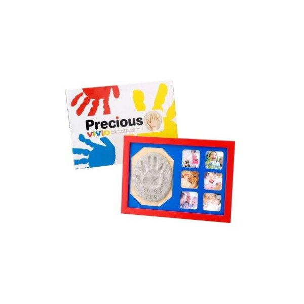 粘土で手形や足型をとって、お子様の成長記録を石のようなレリーフに残せます。 お宮参り、お誕生日、七五三、ご入園記念日も入れて思い出を形に。ギフトにもぴったり。※オーブン、オーブンレンジ、オーブントースターで焼くことで硬化する粘土を使用。(電...