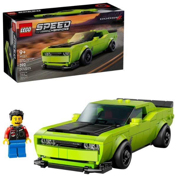 レゴ(R)スピードチャンピオン Dodge Challenger SRT Hellcat スポーツカー（77237）は組み立てとごっこ遊び、ディスプレイを楽しめ、おうちコレクションに加えたくなる組み立てセットです。実車の特徴を捉えたデザイン...