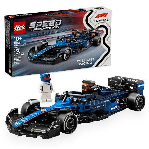 レゴ(R)スピードチャンピオン Williams Racing FW46 F1(R)レースカーは、F1レースファンを熱くするリアルなデザインの組み立てモデル。2024年F1世界選手権で激戦を繰り広げたハイパフォーマンスカーのモデルには、Wi...