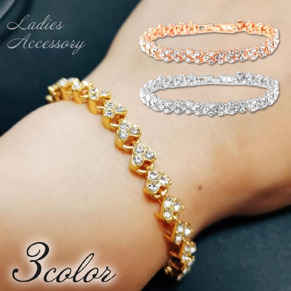 キラキラかわいいレディース用テニスブレスレットです。ちょっとしたお出かけはもちろん、華やかなドレスアップ時にも◎プレゼントやギフトにもおススメです。【サイズについて】画像をご参照ください。【素材について】合金【カラーについて】生産ロットによ...
