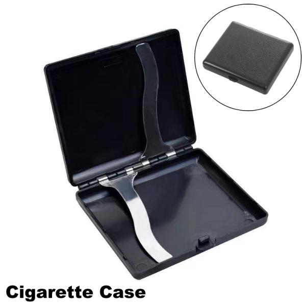 20本分のタバコを収納できるシガレットケースです。鞄やポケットでタバコが潰れるのを防ぎ、しっかりガード◎スマートに持ち運べる便利なアイテムです♪【サイズについて】画像をご参照ください。【素材について】合金、PP【カラーについて】生産ロットに...