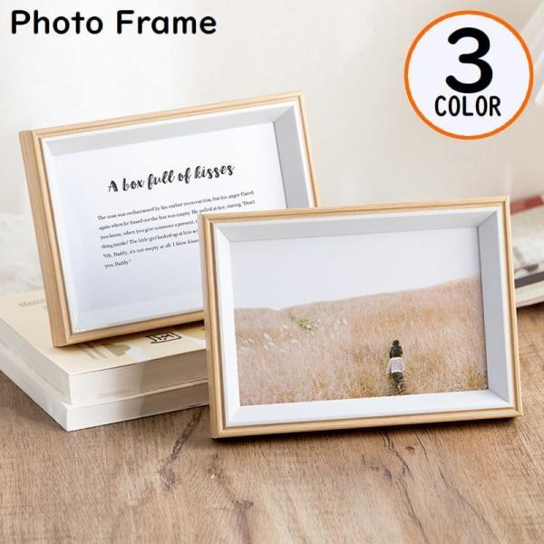 縦置き・横置き両方OKの卓上タイプ♪ウッディな質感のスクエア型フォトフレームです。【サイズについて】画像をご参照ください。【素材について】PS他【カラーについて】生産ロットにより柄の出方や色の濃淡が異なる場合がございます。お使いのモニターや...