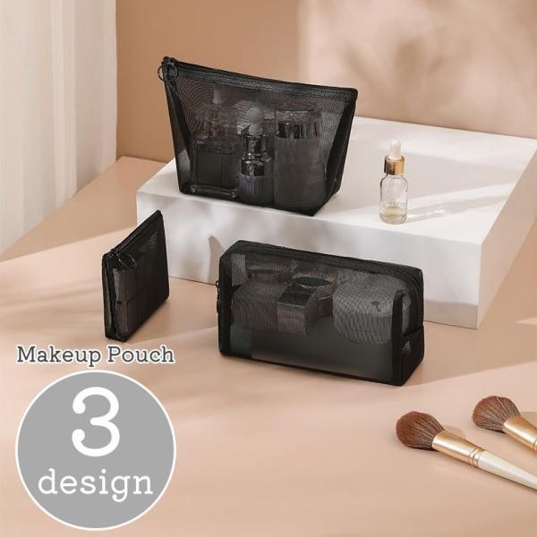 通気性に優れたメッシュ素材を使用した多機能ポーチです。中身がひと目でわかり、コスメや洗面用品、小物類の整理に最適。旅行やジム、普段使いにも便利です◎【サイズについて】画像をご参照ください。【素材について】ナイロン【カラーについて】生産ロット...