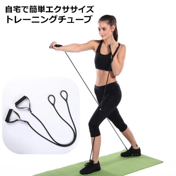 持ち手付きで簡単エクササイズ◎チューブが負荷をかけてストレッチができるトレーニングチューブです。【サイズについて】画像をご参照ください。【素材について】ラテックスほか【カラーについて】生産ロットにより柄の出方や色の濃淡が異なる場合がございま...