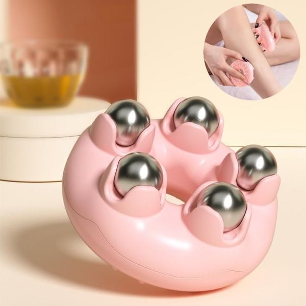 ピンクカラーが可愛いボディローラー。全身にお使いいただけます。※単品（1個）の販売です。【サイズについて】画像をご参照ください。【素材について】ポリプロピレン（PP）【カラーについて】生産ロットにより柄の出方や色の濃淡が異なる場合がございま...