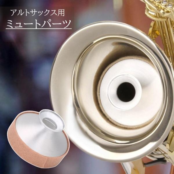 自宅練習などの、音量を抑えて練習したいときにおすすめ♪音量を約25％低減できる、サックス用ミュートパーツです。【サイズについて】画像をご参照ください。【素材について】アルミ合金、フェルト【カラーについて】生産ロットにより柄の出方や色の濃淡が...