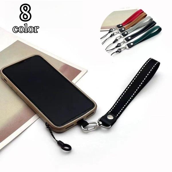 シンプルで合わせやすいデザインのスマホストラップです。【サイズについて】画像をご参照ください。【素材について】プラスチック、ポリエステル【カラーについて】生産ロットにより柄の出方や色の濃淡が異なる場合がございます。お使いのモニターや撮影時の...