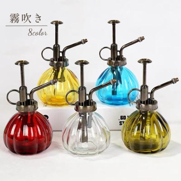 観葉植物の水やりや葉水に便利な霧吹きアンティーク調のデザインがおしゃれ♪【サイズについて】画像をご参照ください。【素材について】ガラス/プラスチック(PP)【カラーについて】生産ロットにより柄の出方や色の濃淡が異なる場合がございます。お使い...