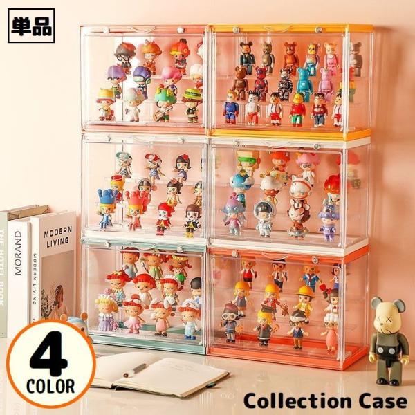 積み重ね可能！卓上ディスプレイに♪プラスチック製の3段コレクションケースです。便利なマグネット式の蓋付きタイプ☆※1段タイプも販売中です。【zak-42778-1】で検索して下さい。【サイズについて】画像をご参照ください。【素材について】P...