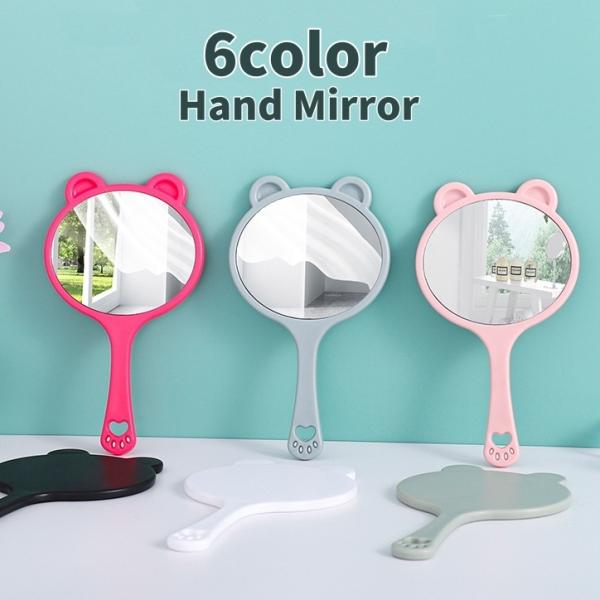 身だしなみチェック、化粧などに便利な手鏡です。自分用はもちろん、ちょっとした贈り物としてもおすすめ！※他のサイズも販売中です。　【zak-67275】で検索してください。【サイズについて】画像をご参照ください【素材について】プラスチック【カ...