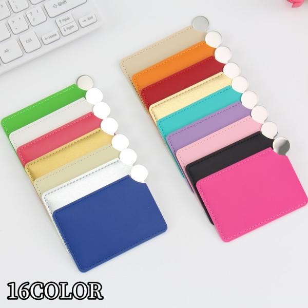 割れても破損や飛散する心配のない、ステンレス製カードミラー。薄型＆コンパクトなポケットサイズでお出かけに便利☆持ち運びに便利な専用ケース付きです♪【サイズについて】画像をご参照ください。【素材について】合金【カラーについて】生産ロットにより...