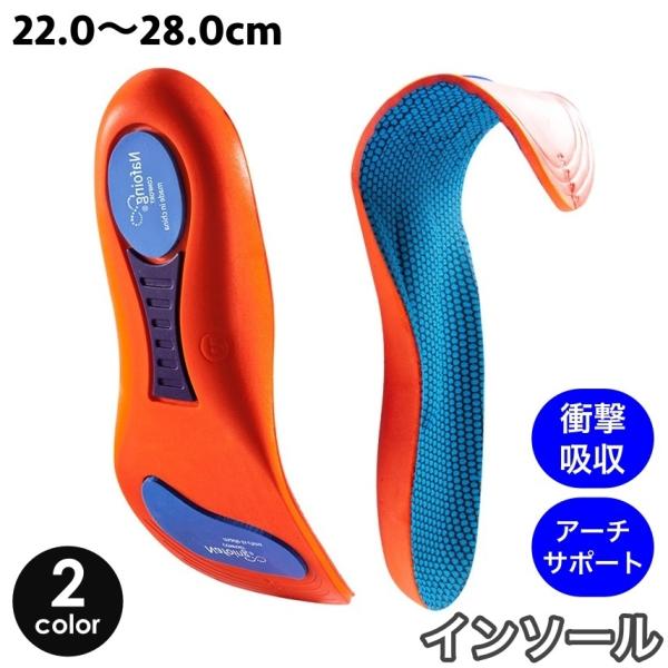 ハサミでカットOK！大きい靴のサイズ調整にも便利なインソール1足セットです。カカト全体を包み込む安定性が高いU型ヒールカップ設計でかかとをサポート！土踏まずのところには足裏のアーチにぴったりとフィットします★普段使いから日々のランニング、様...