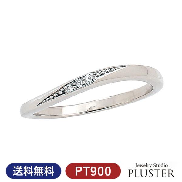 爆買 【Dear900 プラスターオリジナル結婚指輪】2本セットで11万円(税別)！安心のプラチナ900マリッジリング.☆.。.:*・プラスターオリジナル結婚指輪。女性用には美しいダイヤモンドが輝きます。記念日やイニシャル等、ご希望の文字彫...