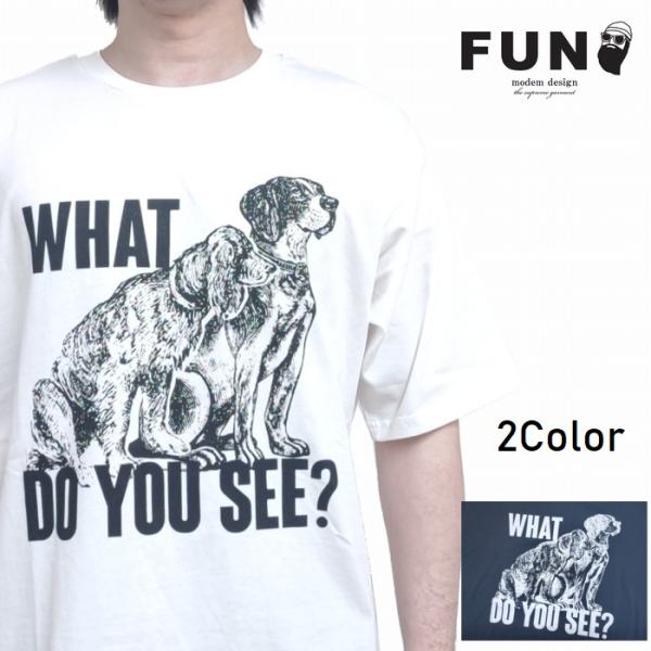 ■スタイル■ 半袖Tシャツ WHAT DO YOU SEE? USAコットン バックは無地 m-2401254 ■ブランド■ modemdesign モデムデザイン fun ファン ユニセックス 男女兼用 ■コメント■「流行に捉われず、スタ...