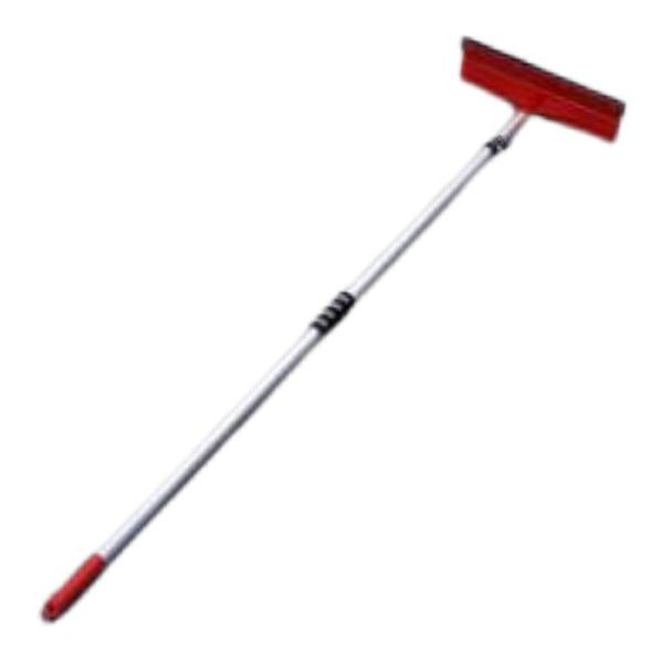 ■ヘッドがプラスチック製なので屋根を傷めません。  ・危険な屋根の落雪やつららをカット。・伸縮式(最長4.4m)で2階などのひさしもOK。・瓦やひさしへの衝撃にやさしいクッションゴム付です。※伸縮ロック式  頭の材質　：ポリエチレン樹脂 頭...