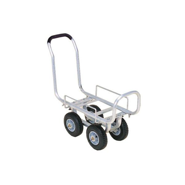 ホイールベースが29.5cmと短いため、方向転換が楽におこなえます。ハンドルが2重パイプですので方向転換時の荷重に耐えます。荷台の長さとガード幅が伸縮しますので荷物に合わせて調整できます。タイヤ幅も畝に合わせて調整できます。商品仕様CH-8...