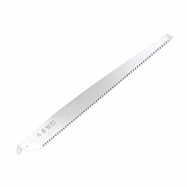 刃渡り：365mmピッチ：2.8mm板厚：0.8mm切り幅：1.10mm＜使用用途＞長柄・鞘入鋸共通替刃＜特長・効果＞天寿替刃は天寿シリーズに全て共通してご使用いただけます。天寿の刃は目が小さく、9目に1目、たて目が入っておりますのでくずは...